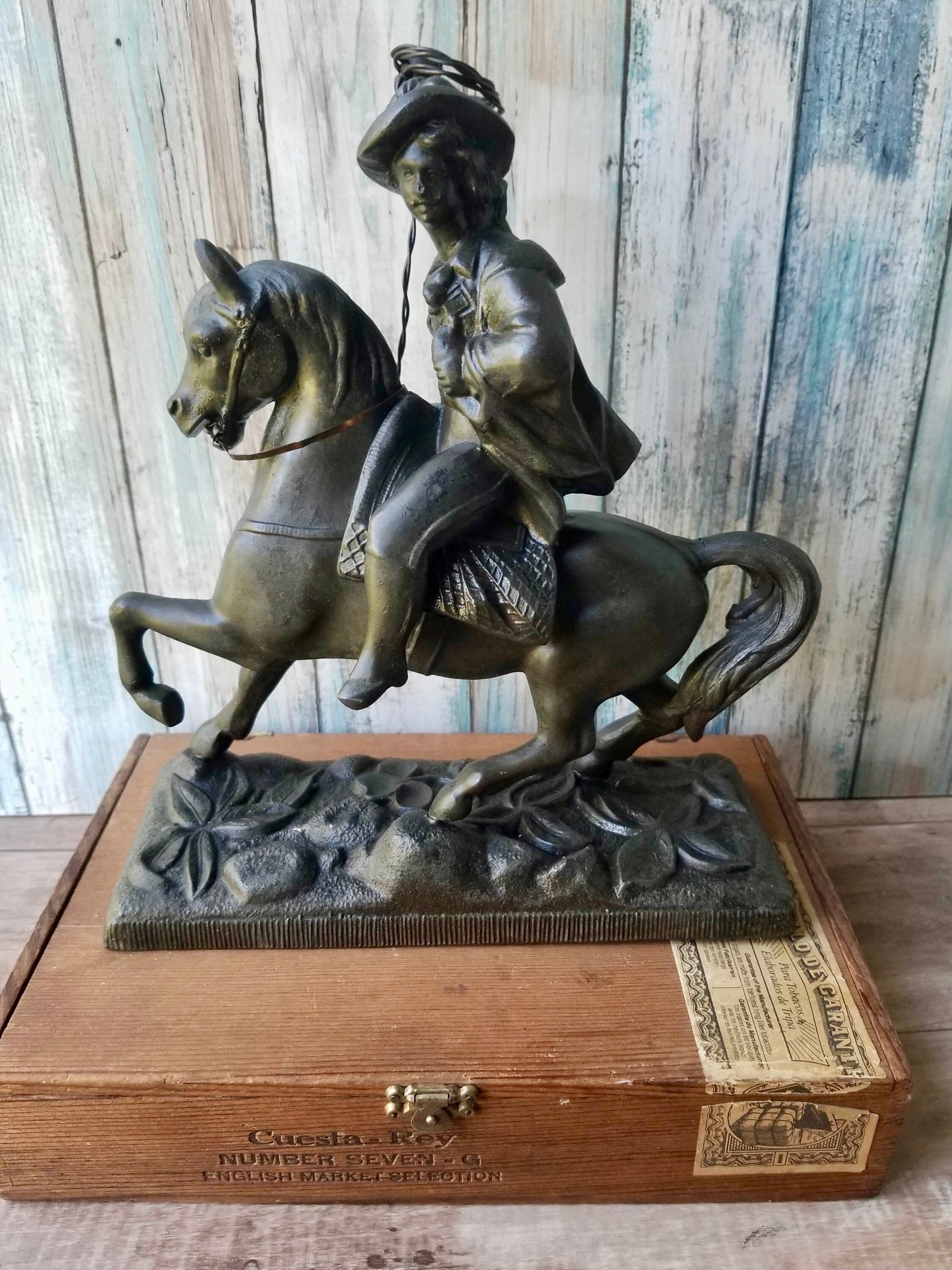 Spelter Cast Metal Horse French Clock Topper Old Cast Metal - Etsy