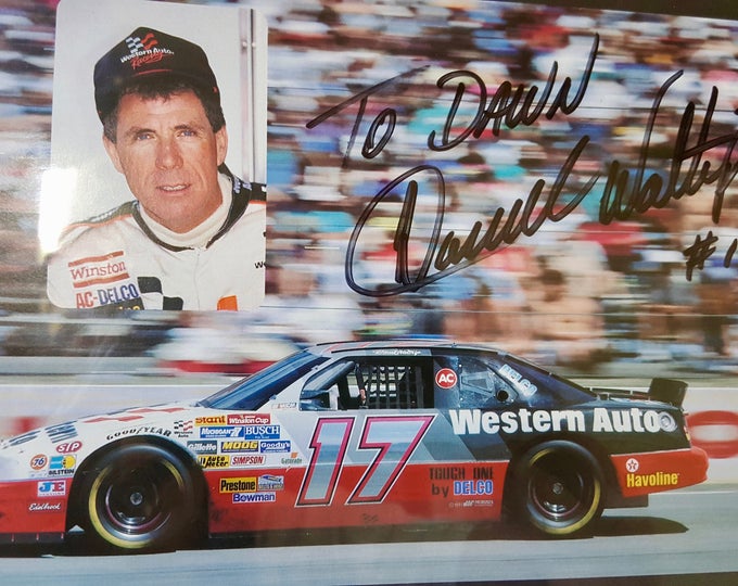 NASCAR Autograph, Darrell Waltrip Signed Photo, Darrell Waltrip ...
