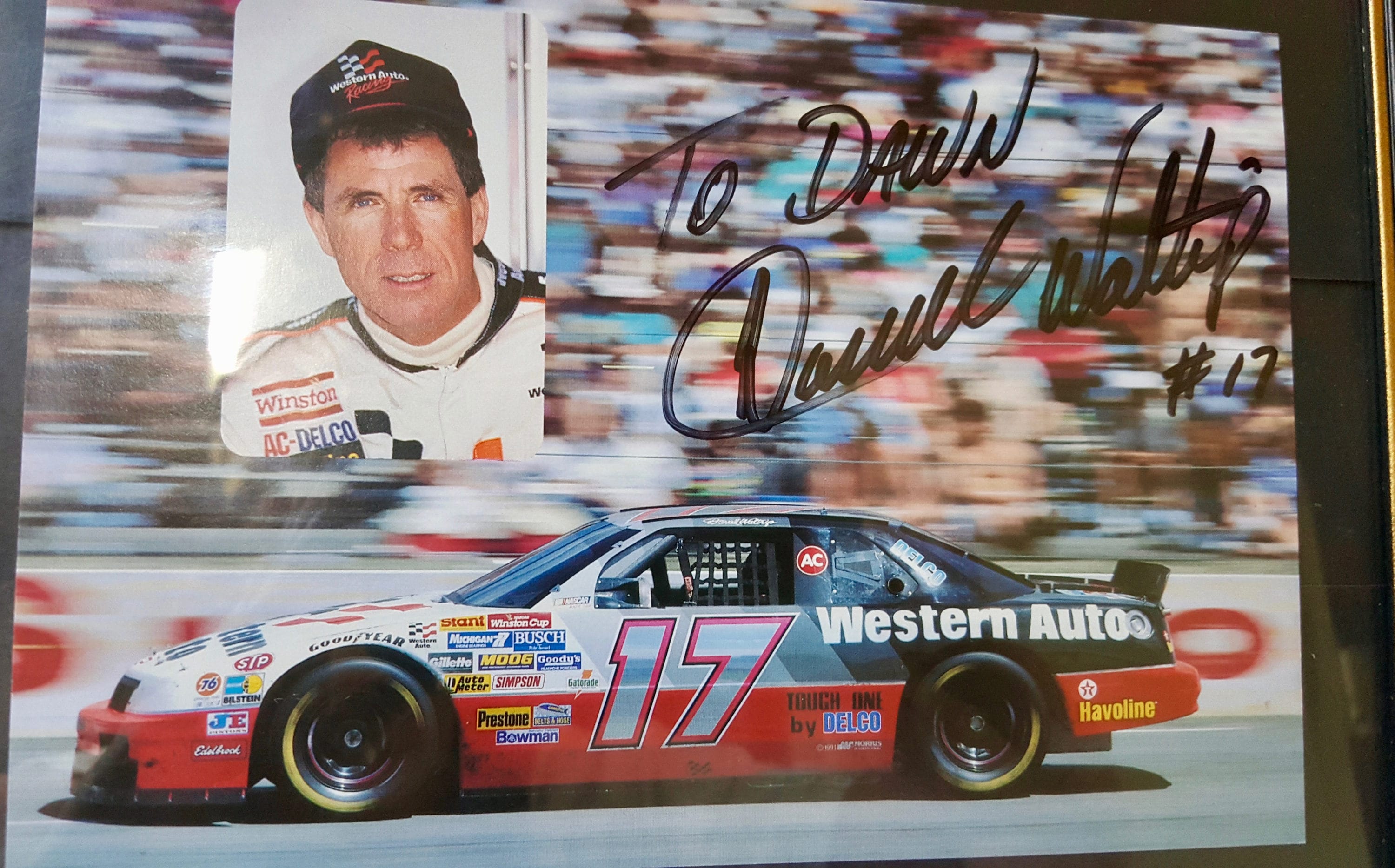 NASCAR Autograph Darrell Waltrip Signed Photo Darrell - Etsy
