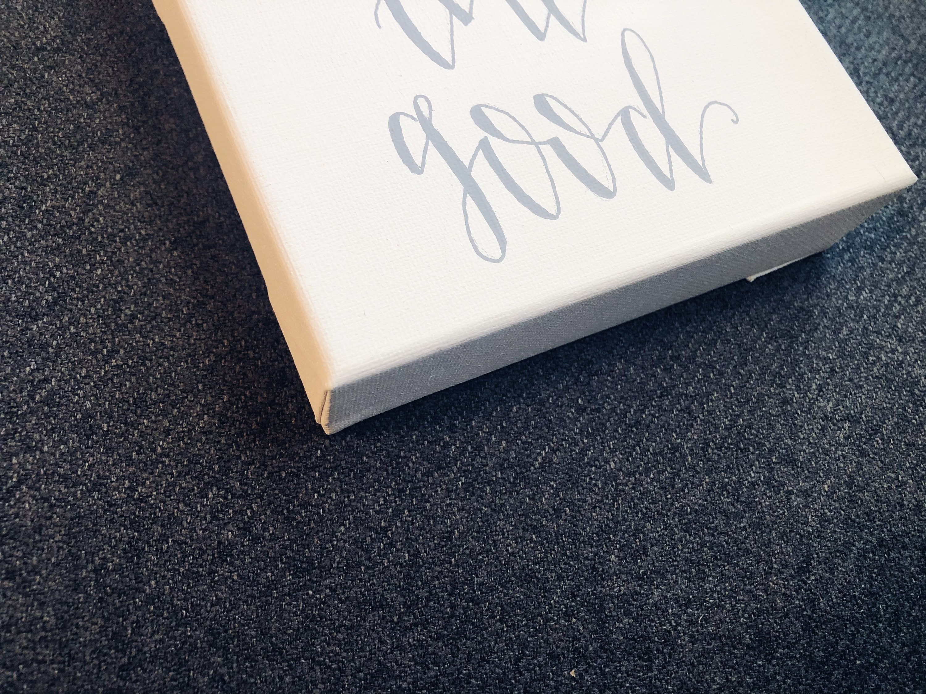 Be The Good Sign Canvas Wall Art Farmhouse Sign Calligraphy | Etsy