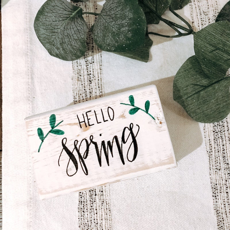 Rustic Spring Decor - Etsy