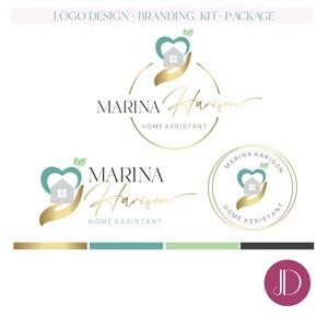 Home Care Logo and Branding Home Service Logo Home Assistant Logo ...