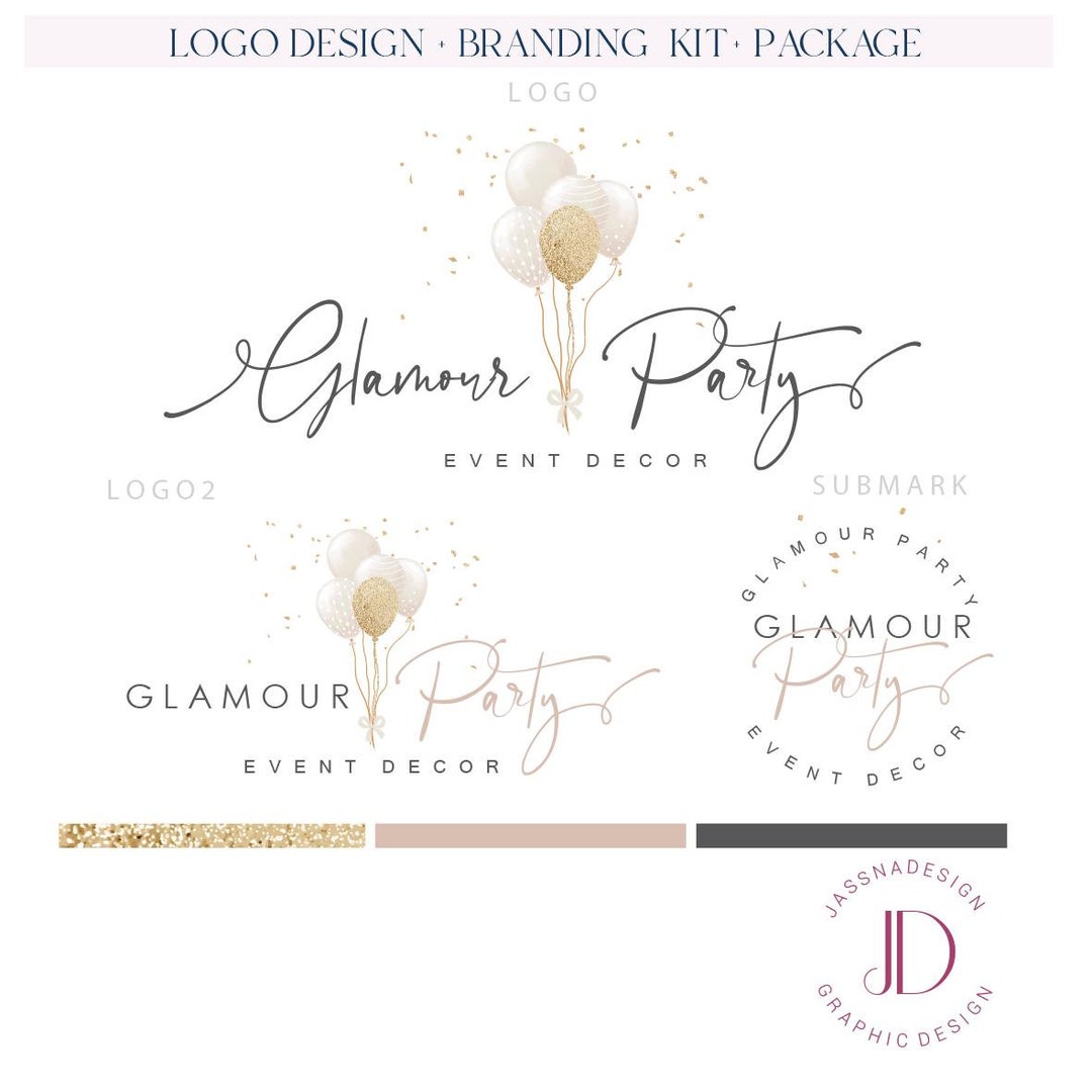 Event Planner Logo and Branding Event Decoration Logo Template Event ...