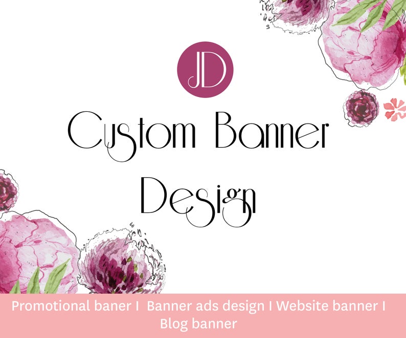 Custom Banner Design Promotional Banner Banner Add Design | Etsy