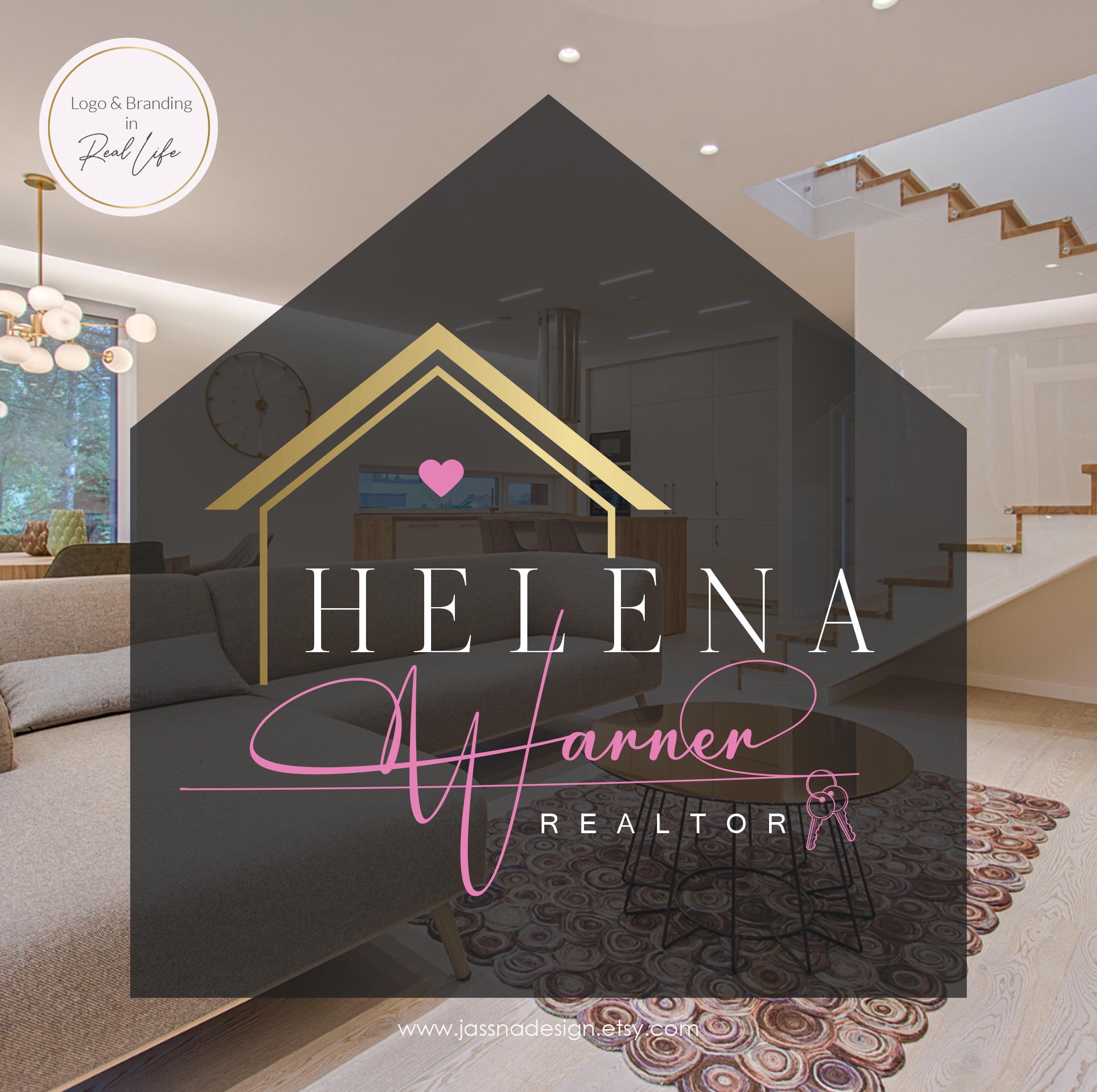 Realtor Signature Logo: Elegant Real Estate Branding (AI/PNG/JPEG) 251 ...