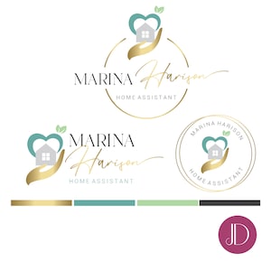 Home Care Logo and Branding Home Service Logo Home Assistant Logo ...