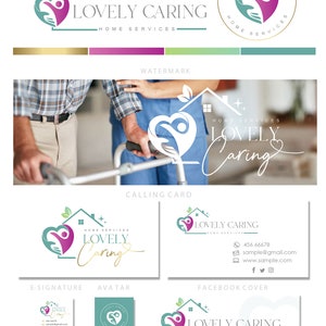 Home Care Logo and Branding Home Service Logo Home Assistant Logo ...