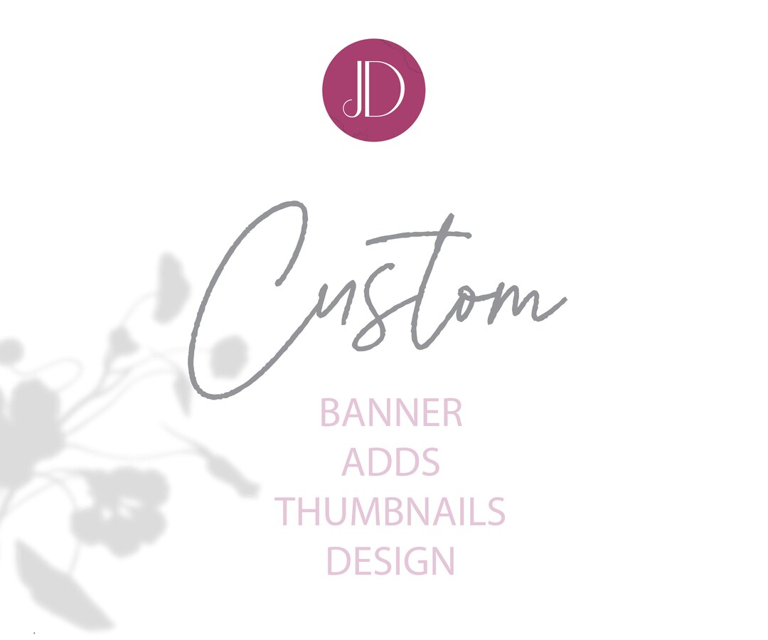 Custom Banner Design Promotional Banner Banner Add Design - Etsy