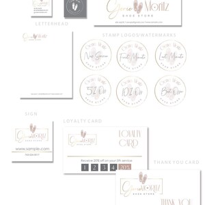 Shoe Store Logo Design: High Heels Boutique Branding Kit (AI/PNG/JPEG ...