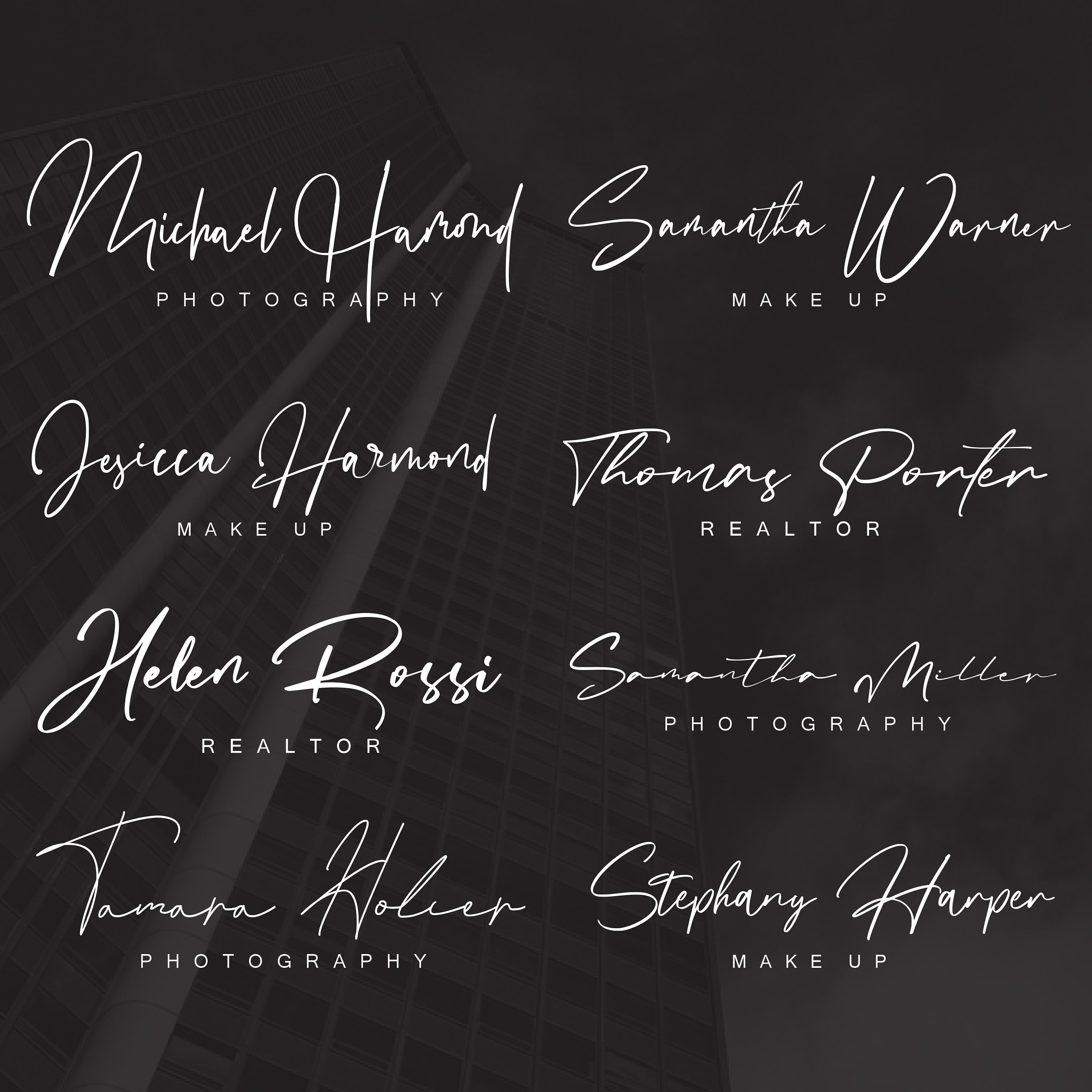 Handwritten Signature Font Logo Font Handwritten Signature - Etsy