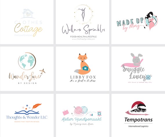 Custom logo design Graphic design custom logo Custom | Etsy