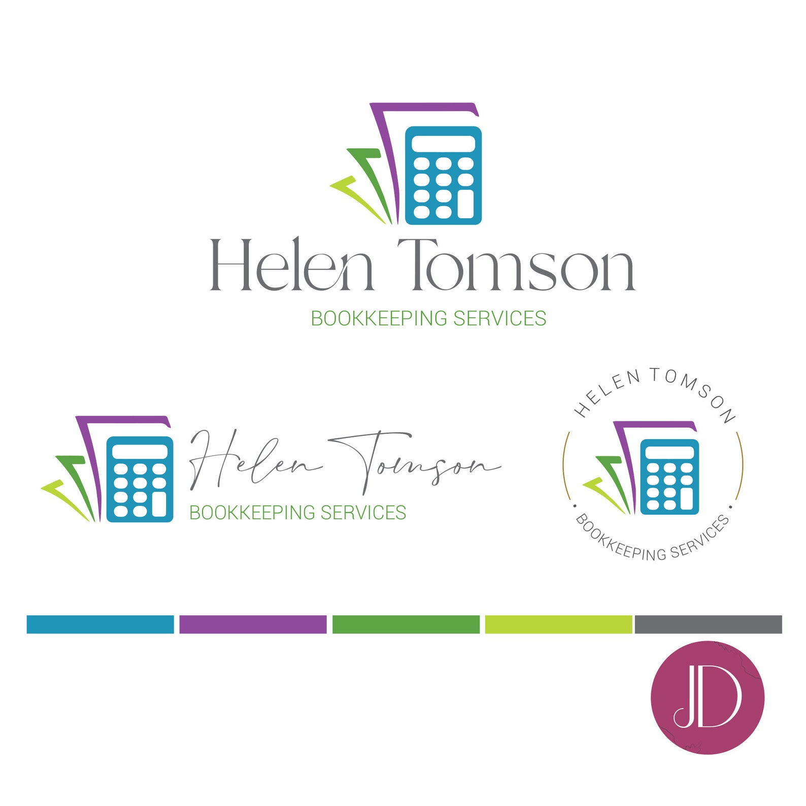 Bookkeeping Logo and Branding Accounting Service Logo Tax - Etsy