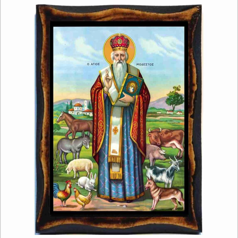 Orthodox Icons Animal - Etsy UK