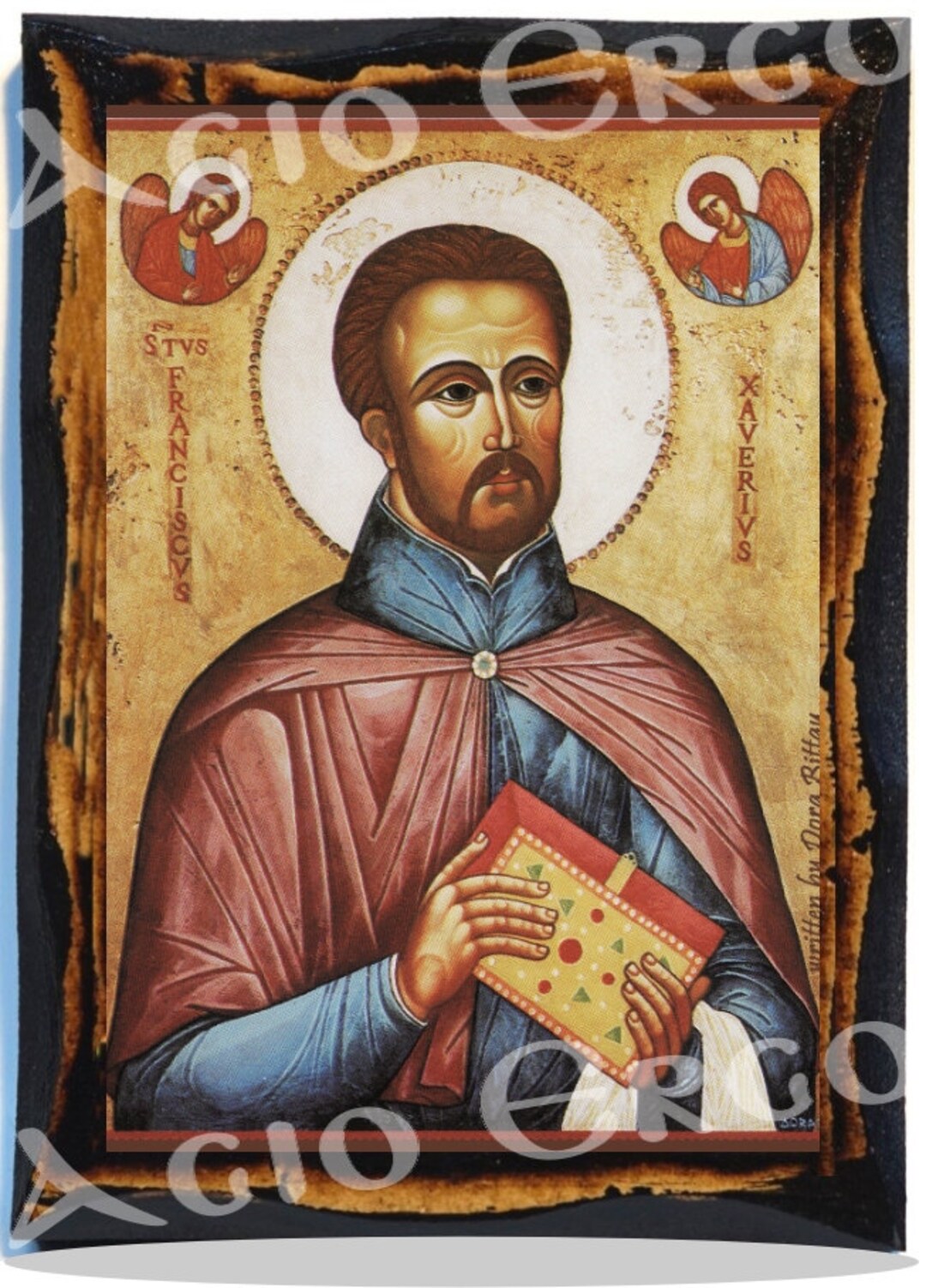 Saint Francis Xavier Catholic Christian Handmade Wood Icon on - Etsy