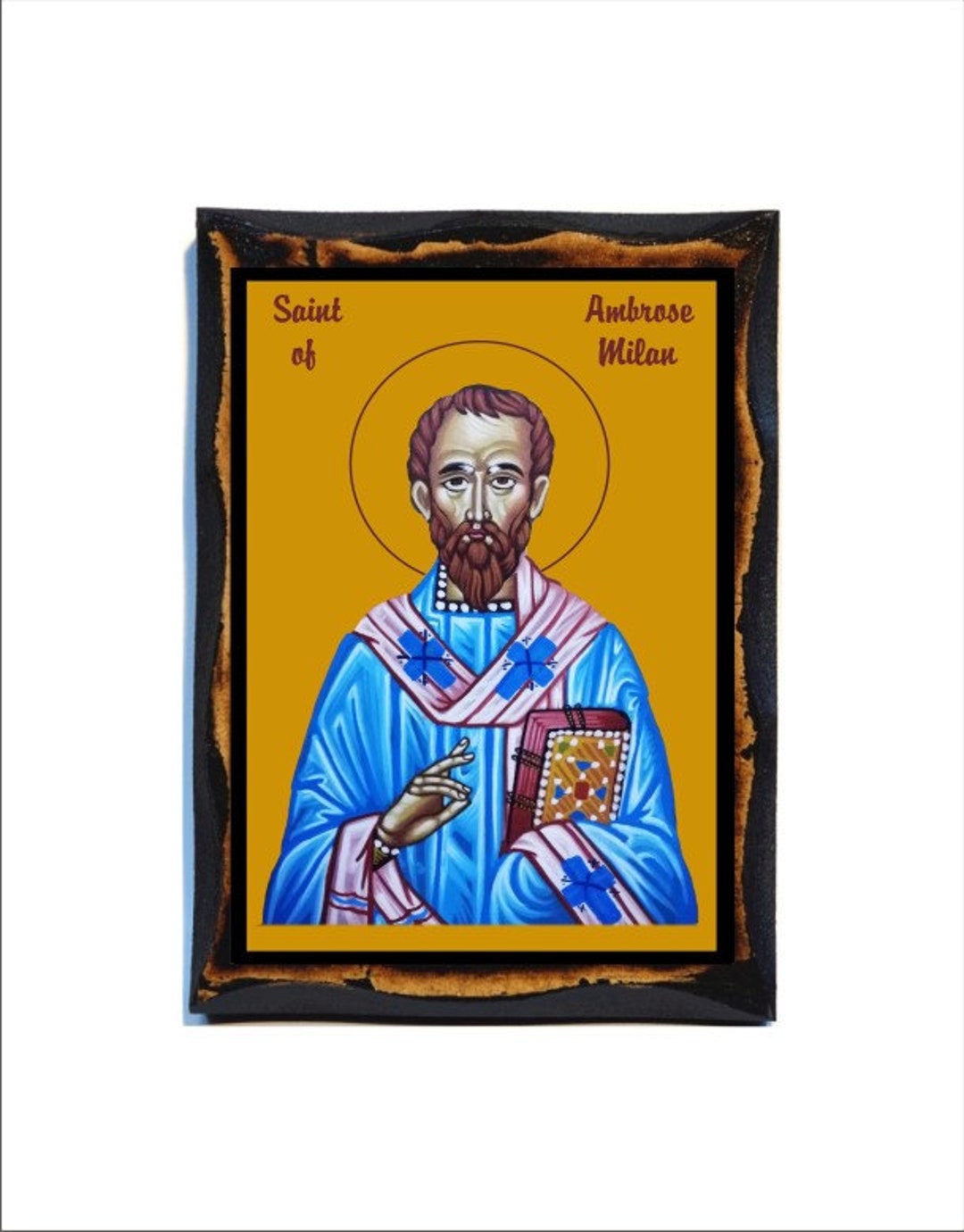 Saint Ambrose - Aurelius Ambrosius - Santo Ambrogio - Ambrosius Von ...