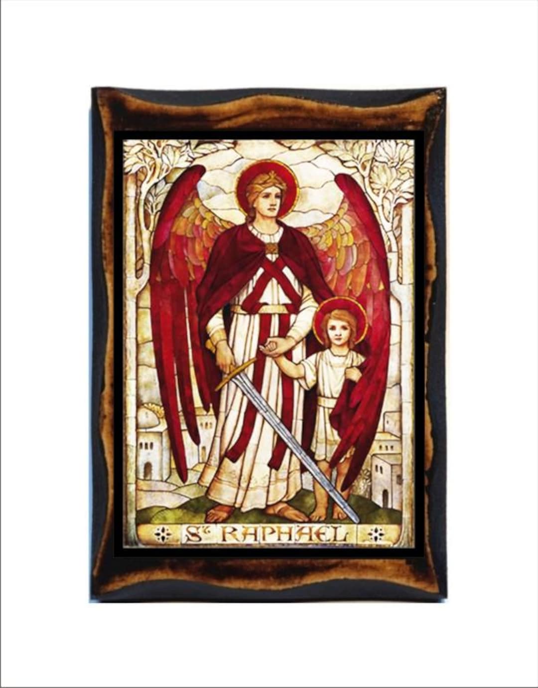 Archangel Raphael - Saint Raphael the Archangel -san Raffaele Arcangelo ...