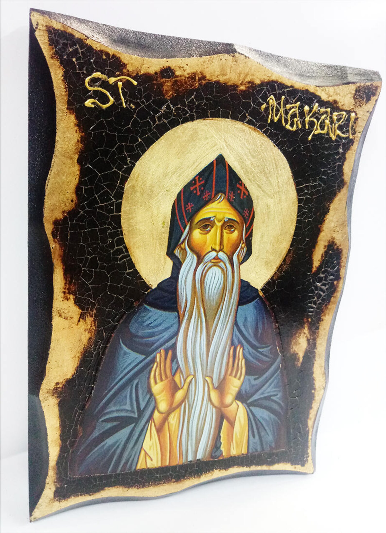 Saint Macarius of Egypt Saint Macarius the Elder Handmade | Etsy
