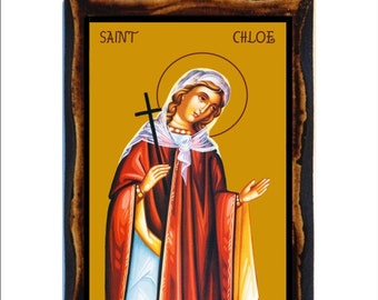 St Chloe Icon - Etsy UK