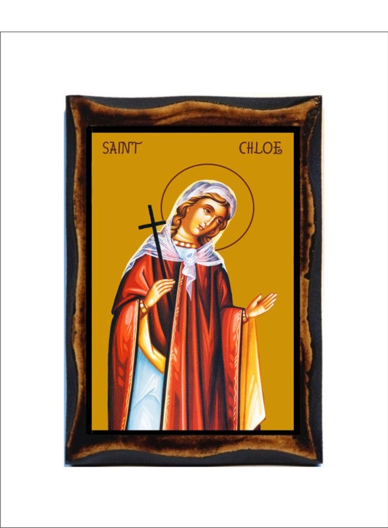 Saint Chloe of Corinth Greek Orthodox Russian Mount Athos - Etsy UK