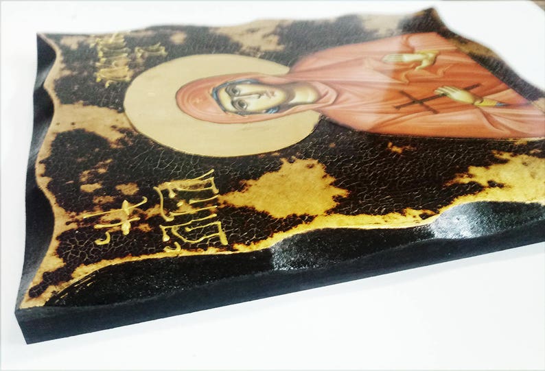 Saint Aquilina Saint Akylina the New Martyr Handmade Wood | Etsy