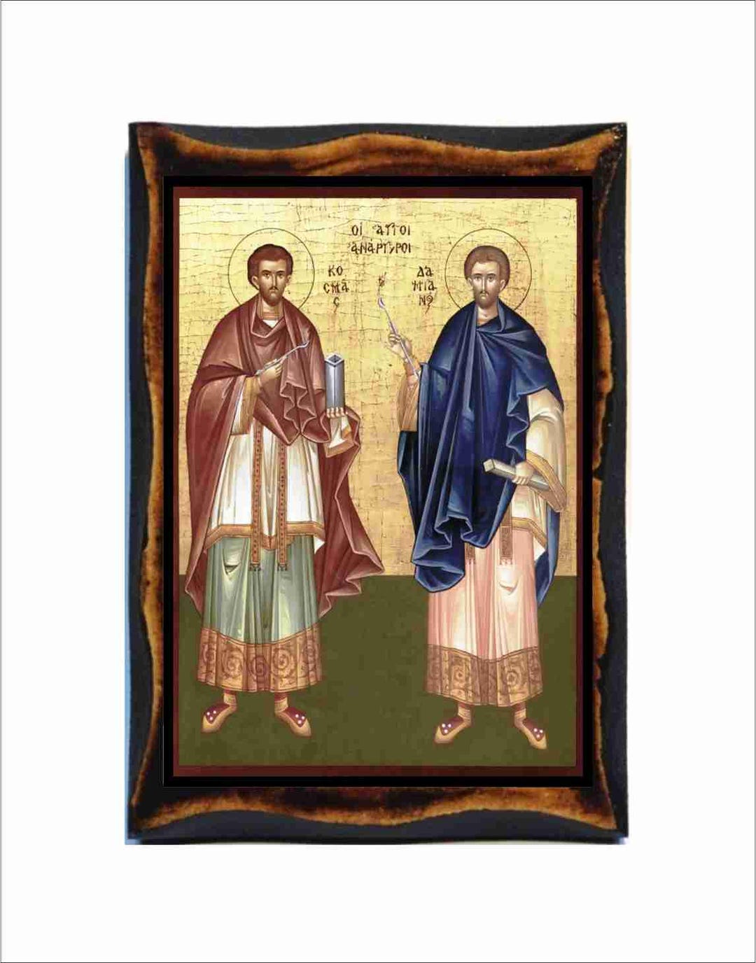 Holy Unmercenaries - Saints Cosmas and Damian - Cosma și Damian - Cosma E Damiano - Côme Et ...