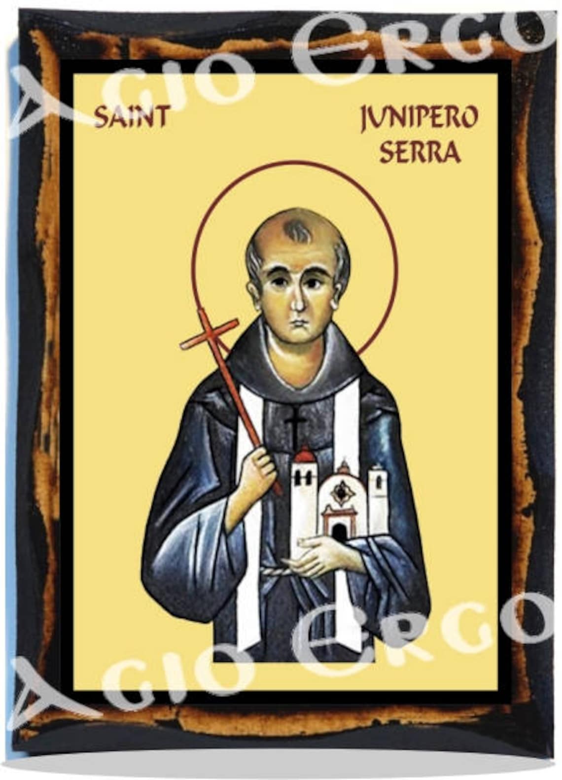 Saint Junípero Serra Apostle of California Saint Junípero - Etsy