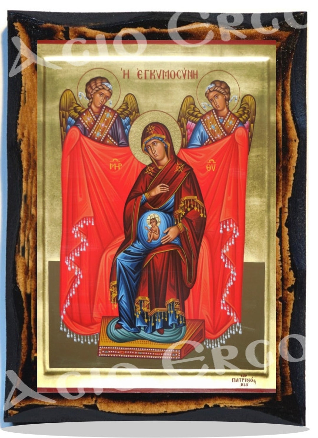 The Blessed Virgin Mary, the Helper in Childbirth Greek Orthodox ...