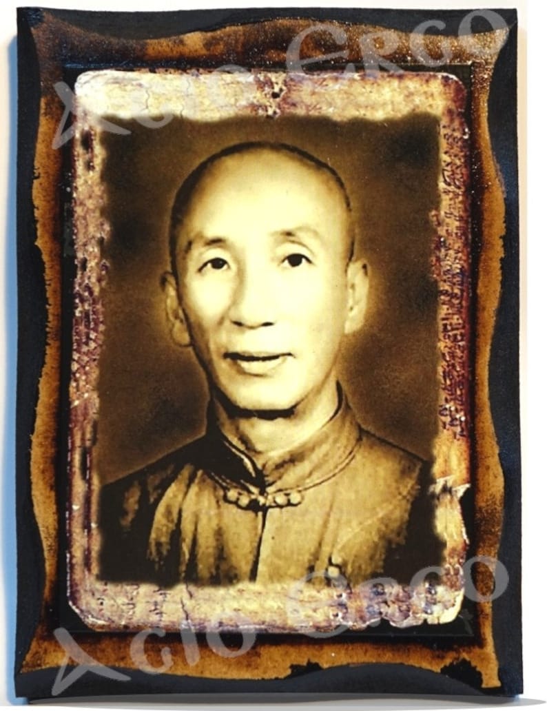 Yip Man a Master Teacher of Wing Chun Ip Man Icon on Wood - Etsy UK