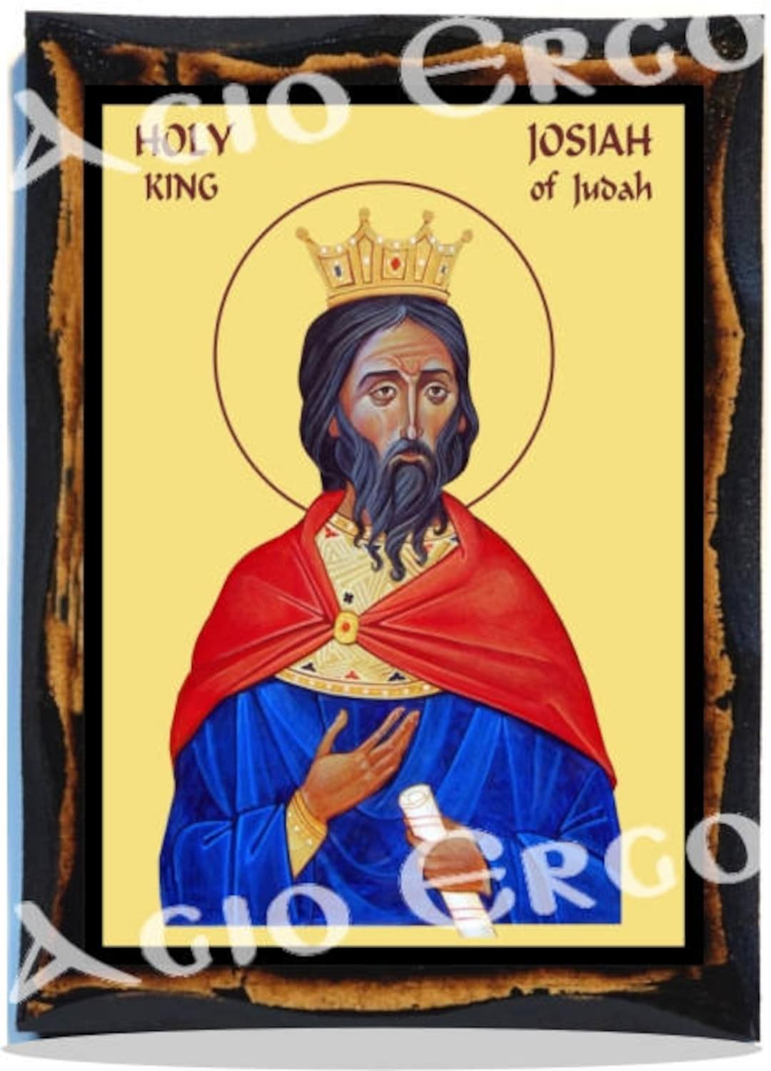 Saint Josiah King of Judah Saint Josiah or Yoshiyahu King of Judah ...