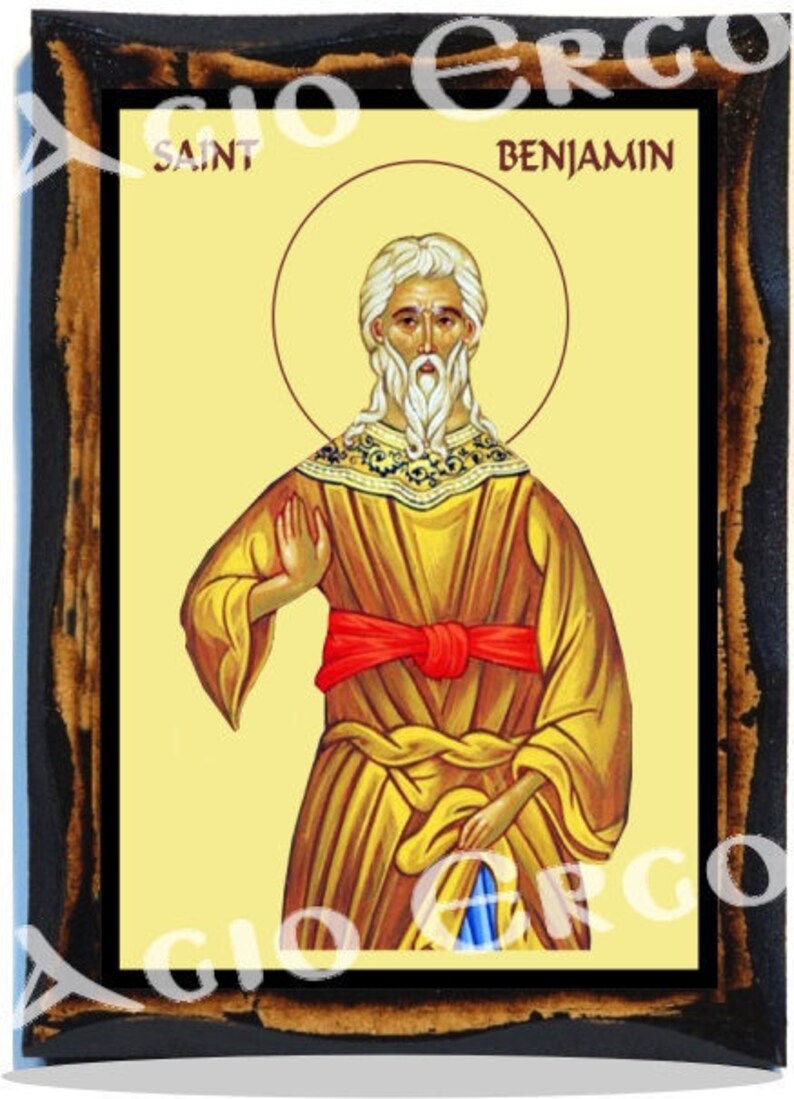 Saint Benjamin the Deacon and Martyr Orthodox Christian | Etsy