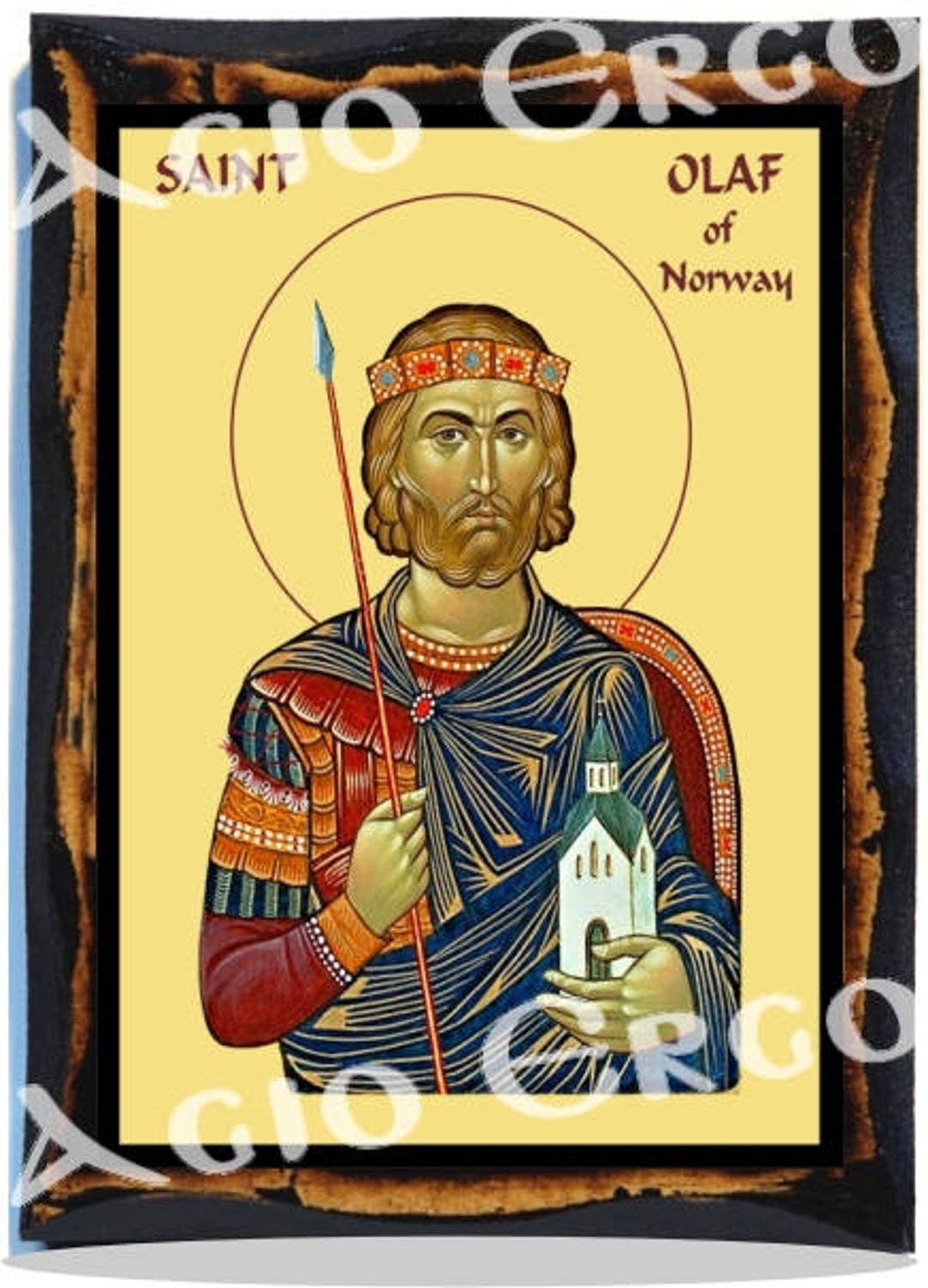 Saint Olaf II of Norway King of Norway Saint Olav II Haraldsson ...