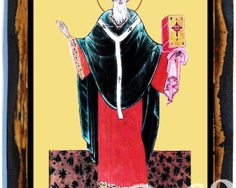 St Cuthbert Icon - Etsy Canada