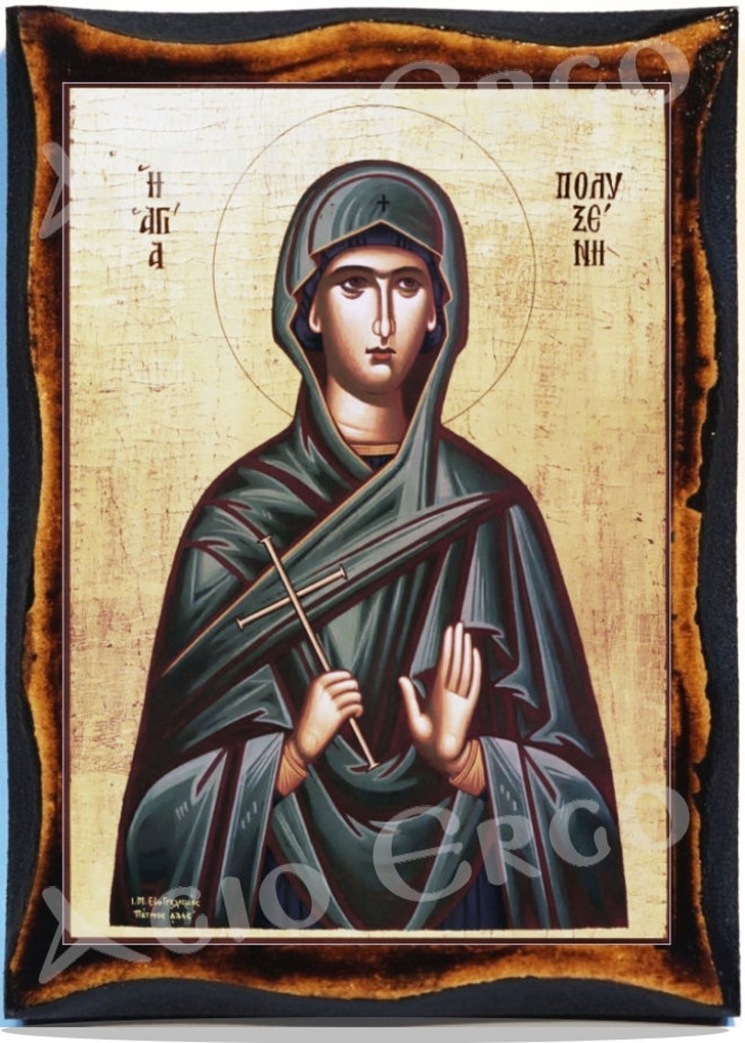 Saint Polyxena the Monastic Women Polyxenia Greek Orthodox Russian ...