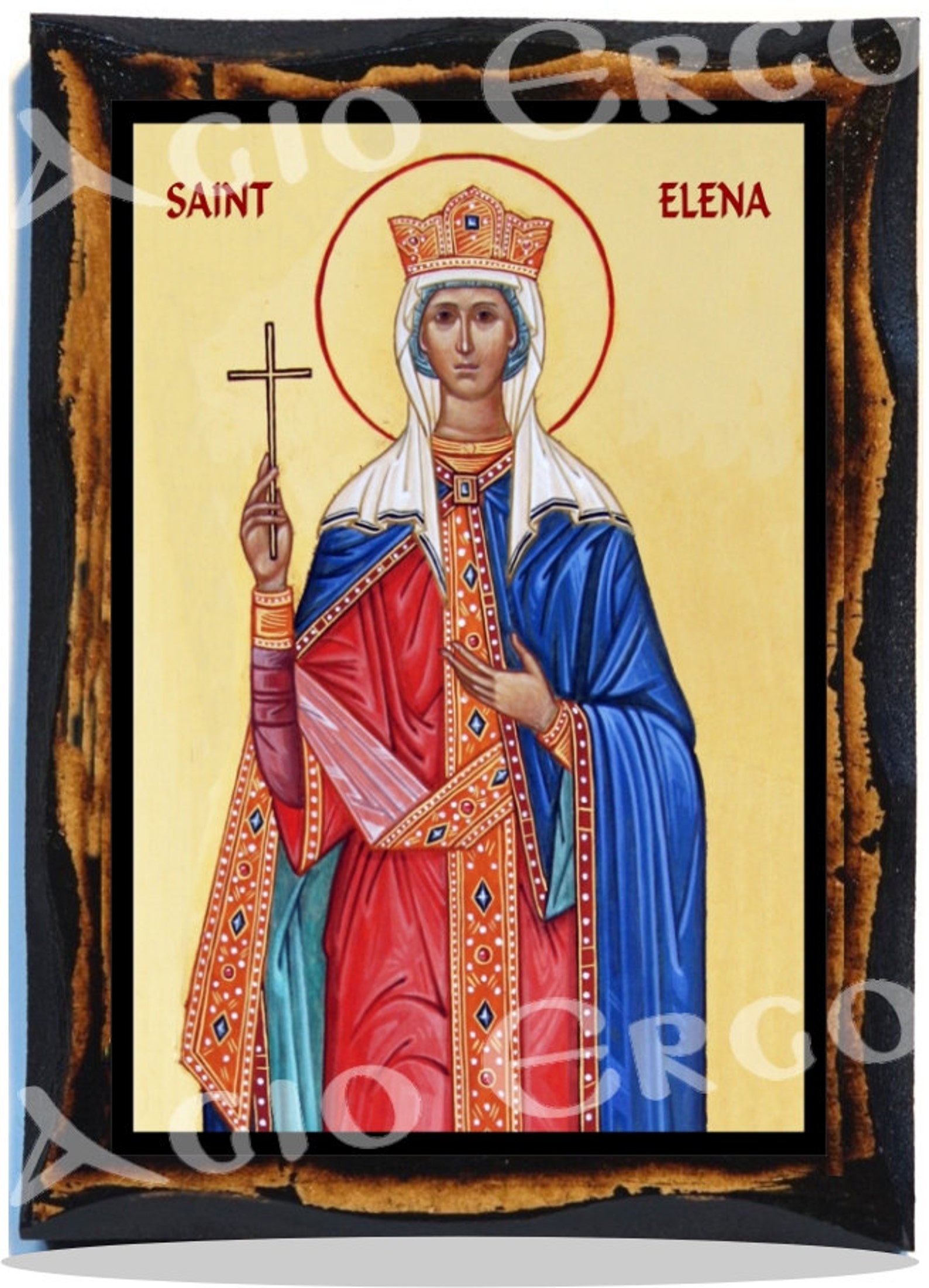 Saint Helena empress Mother of Constantine the Great Greek - Etsy