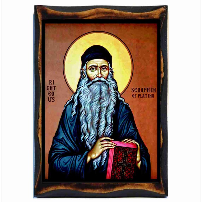 Orthodox Icons Seraphim - Etsy