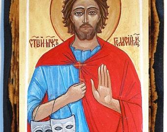 Saint Genesius - Etsy