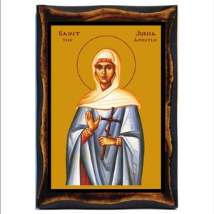 Saint Junia the Apostle- the Apostle Junia Orthodox Russian Roman ...