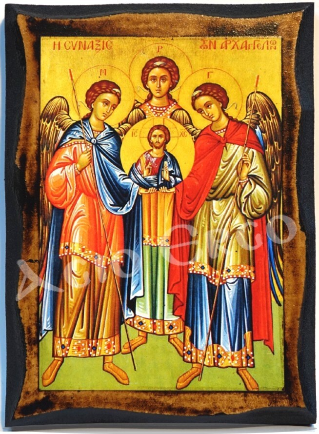 Three archagels micheal gabriel rafael | Etsy