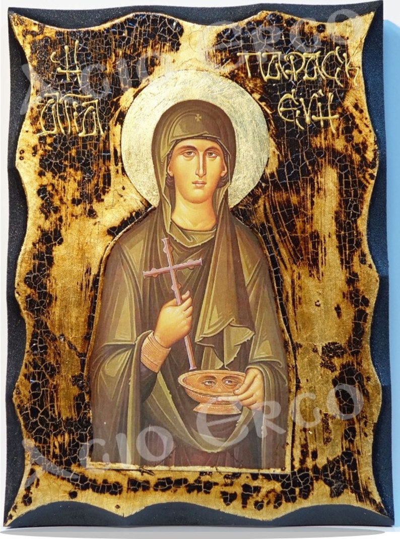Saint Paraskevi of Rome Greek Orthodox Russian Mount Athos - Etsy