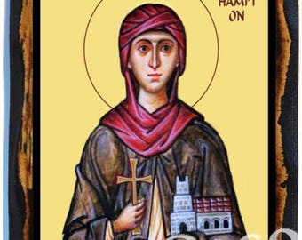 Saint William of Gellone Christian Roman Catholic Icon on