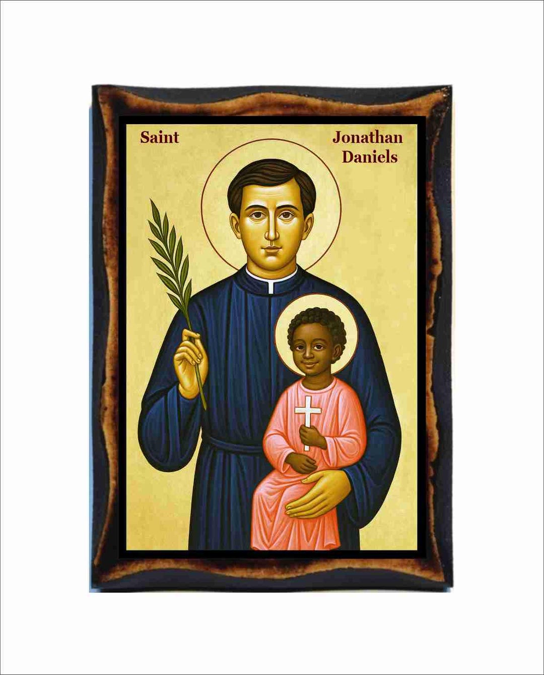 Saint Jonathan Myrick Daniels Icon - Episcopal Martyr - Etsy