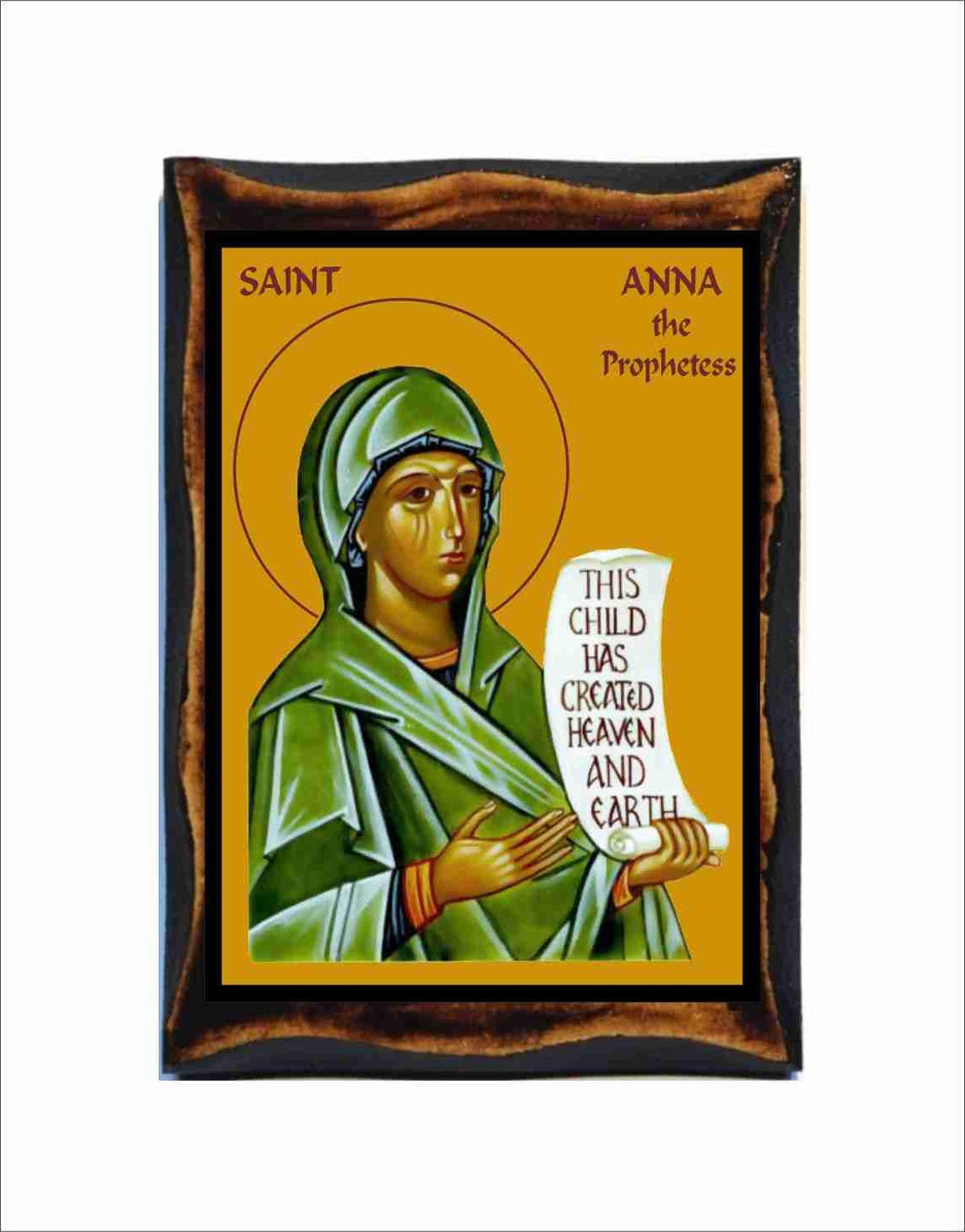 Anna the Prophetess - Saint Anna - Sainte Anne - Santa Ana - Saint ...