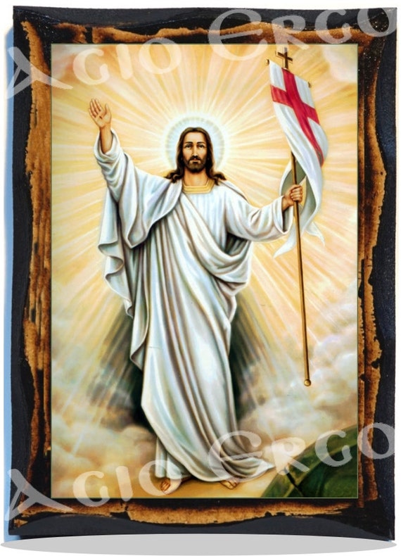Risen Jesus Icon