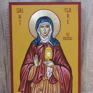 Clare of Assisi - Saint Clare of Assisi - Claire D'assise - Santa Clara ...