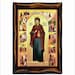Mary Magdalene Icon - Byzantine Art - Catholic Holy Card on Handmade ...
