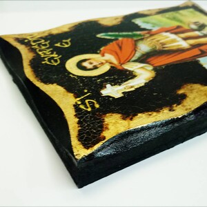 Saint Expedite Martyr Saint Expeditus Handmade Wood Icon on - Etsy