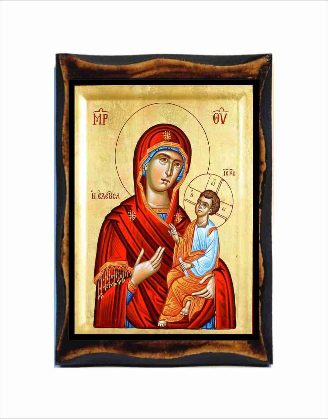 Holy Virgin Mary the Eleusa - Our Lady Eleousa - Virgin Mary Eleousa ...