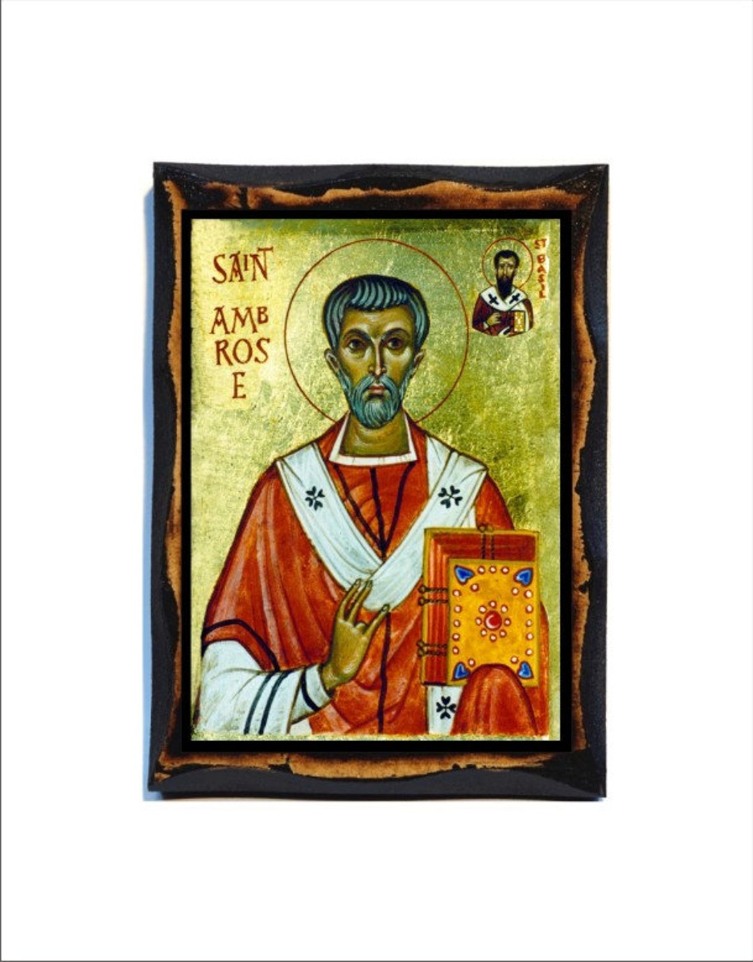 Saint Ambrose - Ambroise De Milan - Santo Ambrogio -santo Ambrósio -san ...