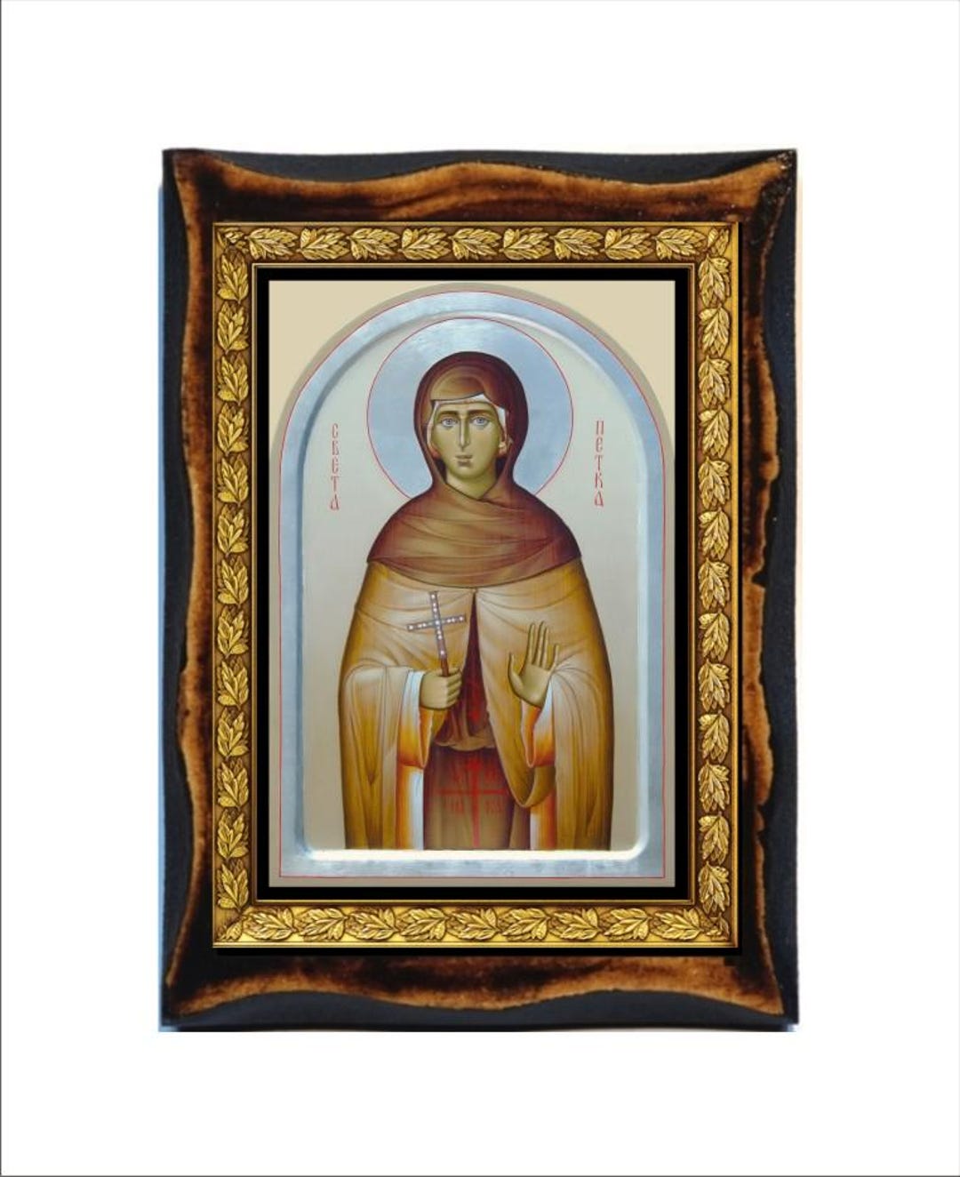 Saint Petka Icon - Paraskeva of the Balkans - Wondrous Healer - Etsy