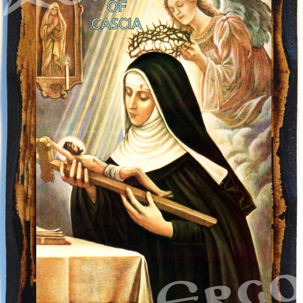 St Rita of Cascia - Etsy